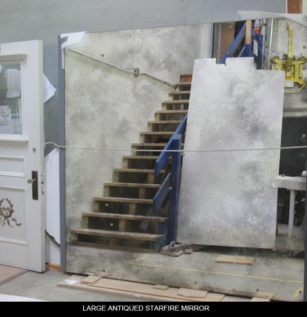 Antique Mirror and Glass