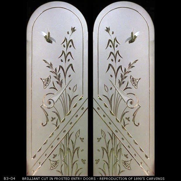 Glasslight, Brilliant Cut in Frosted Glass