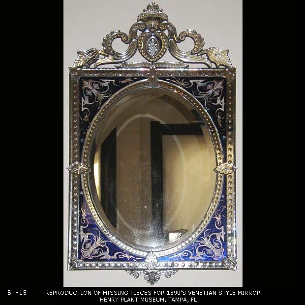 Antique Mirror and Glass